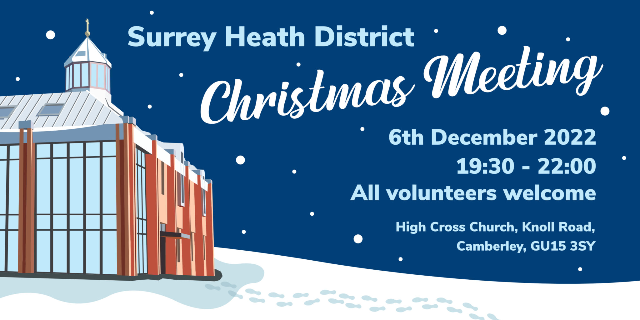 Annual Christmas Leaders’ Meeting | Surrey Heath District